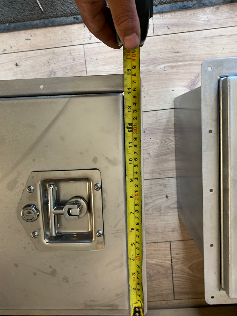 Land Rover Defender 110 full stainless steel Storage Locker Box ...